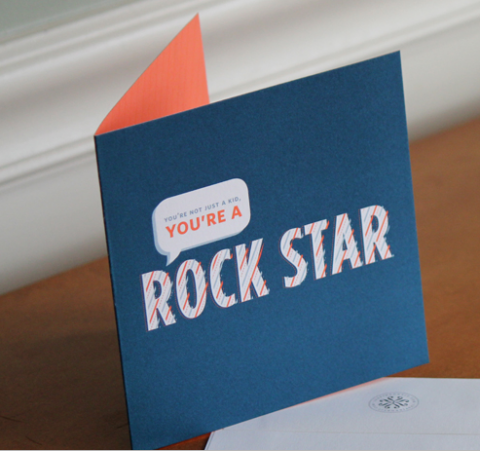 Happy birthday, rock star