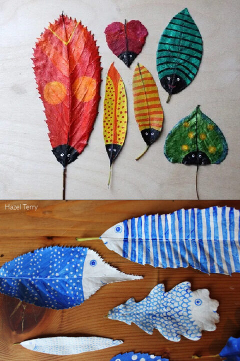 10 DIY leaf crafts that kids can actually do - Cool Mom Picks