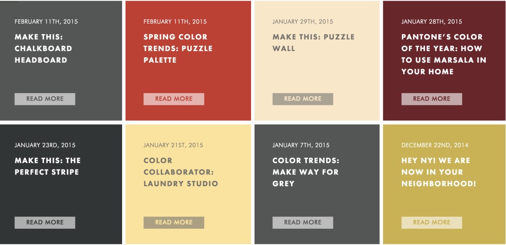 Paint inspiration for 4 cool, colorful DIY decor projects