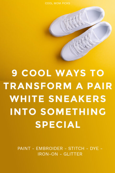 9 cool ways to DIY your white sneakers into something special