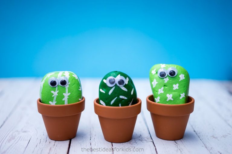 7 adorable cactus crafts for kids that will survive in any climate