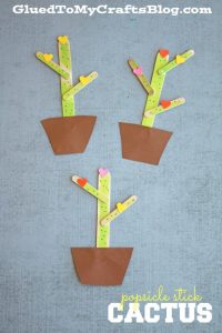 7 adorable cactus crafts for kids that will survive in any climate