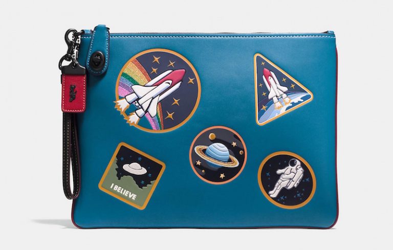 Coach's new space-themed bags are out of this world. (Yeah, we said it.)