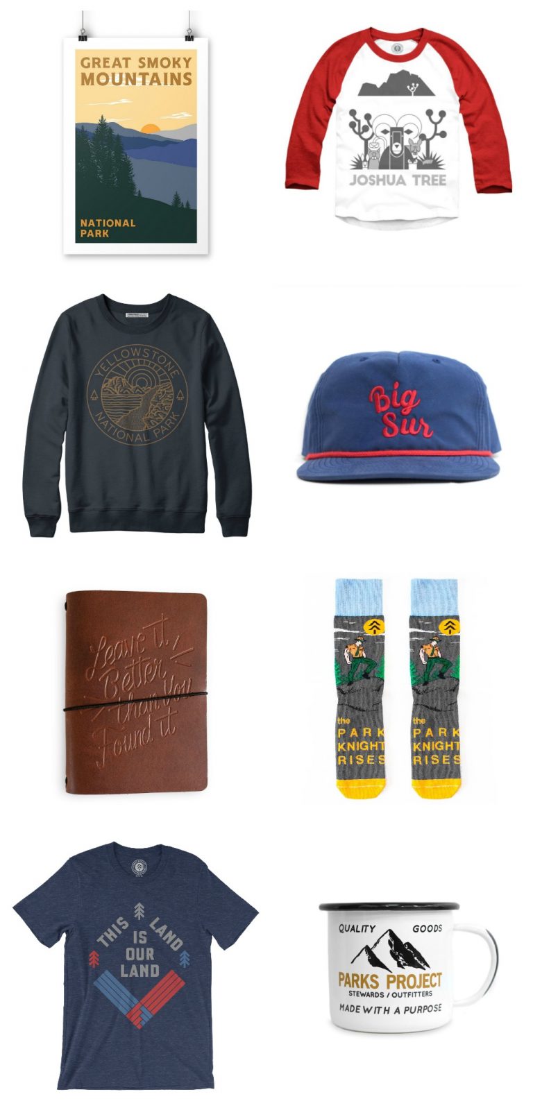 Cool apparel and gifts that support national parks. Now more than ever.