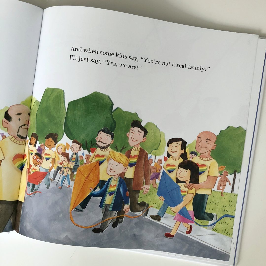 A wonderful picture book reminding us all that Love is Love.