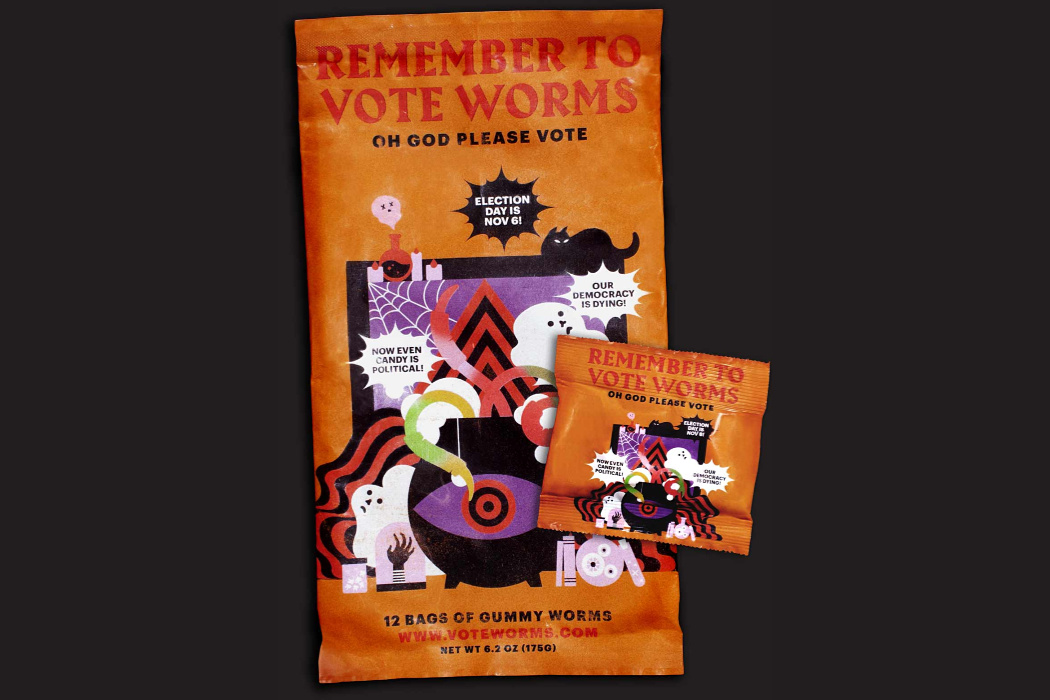 Here's how to buy Cards Against Humanity's "Remember to Vote" Worms.