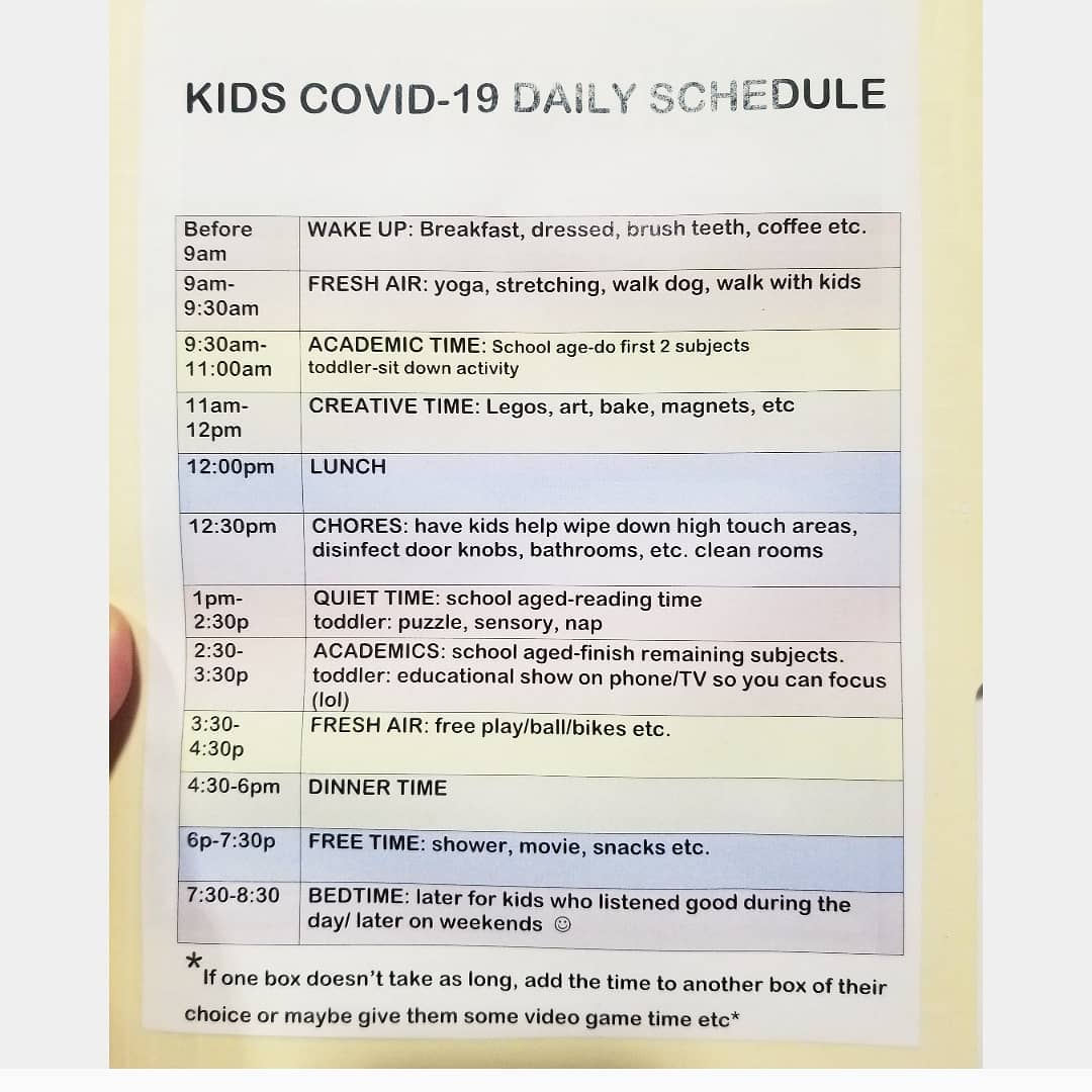 Creating a homeschool schedule: 8 different ideas to get you started