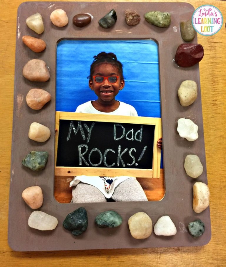 11 easy Father's Day crafts for kids that celebrate #1 dads, rock star ...