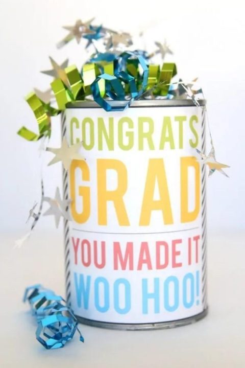 10 creative ways to give cash or a gift card for graduation, along with ...