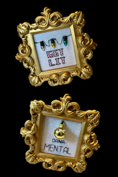 Irreverent cross stitch kits from Subversive Cross Stitch: The holiday ...